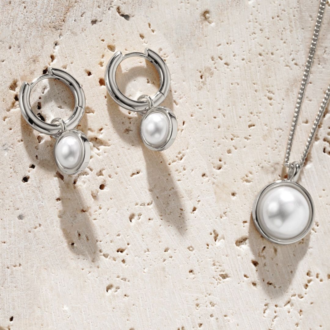 Lilia Set Silver – Mettle & Bloom