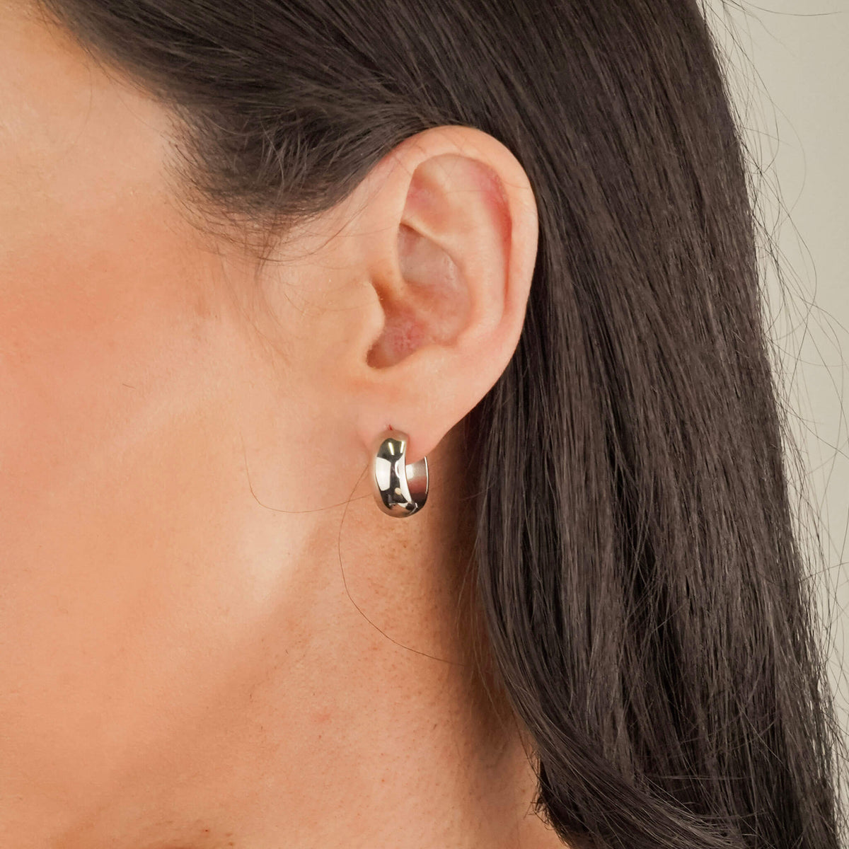 Journey Hoops Silver – Mettle & Bloom