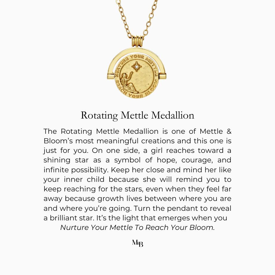 Rotating Mettle Medallion – Mettle & Bloom